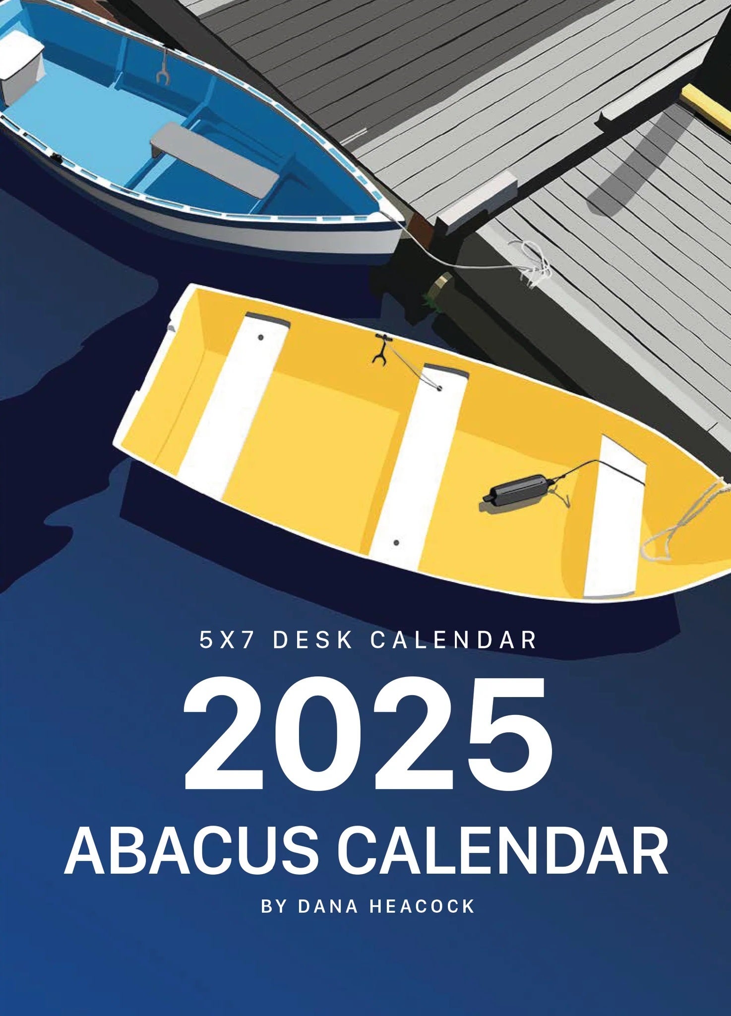 Abacus 2025 Desk Calendar | Valerie's Gallery