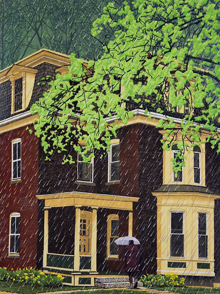 Spring Shower - Matted | Valerie's Gallery