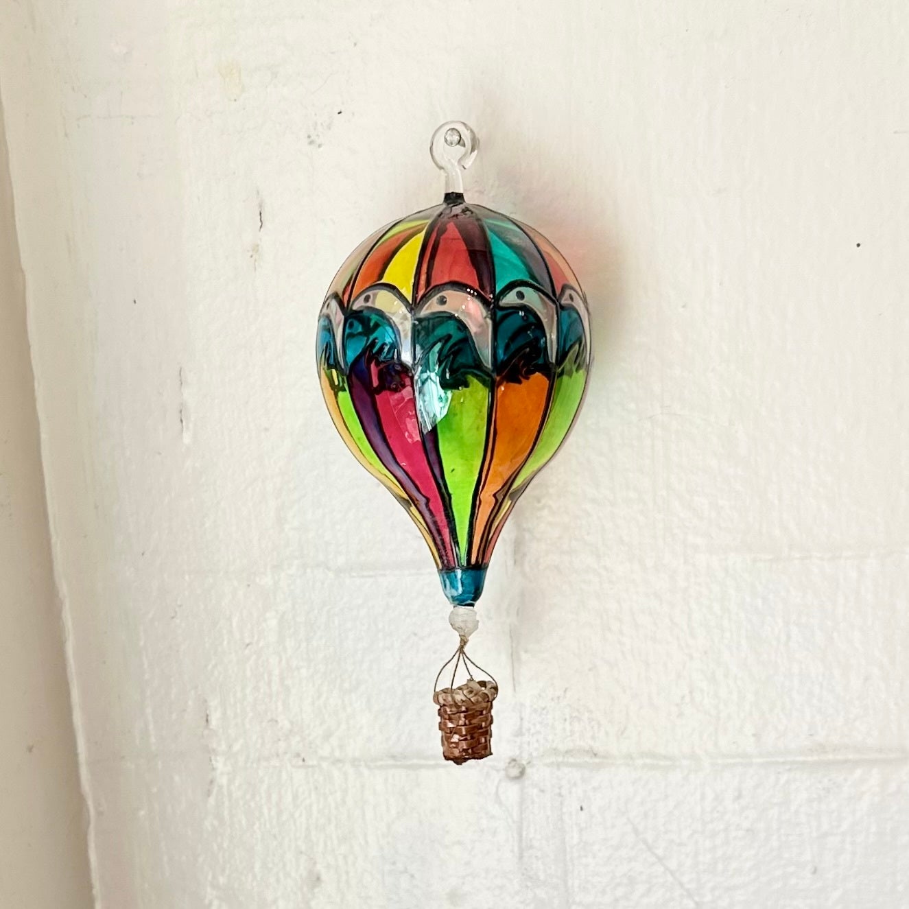 Small Glass Hot Air Balloon | Valerie's Gallery