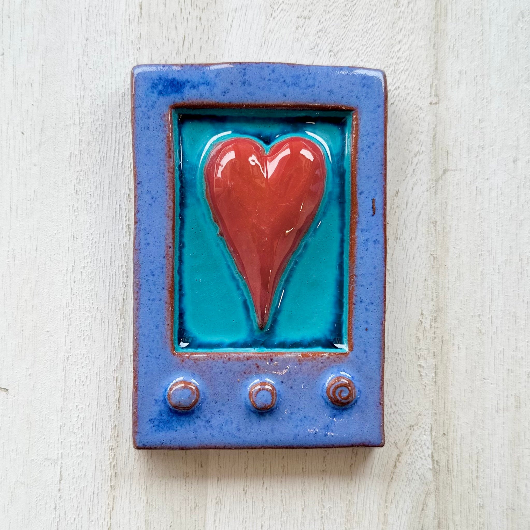 Small Heart Tile #2 | Valerie's Gallery